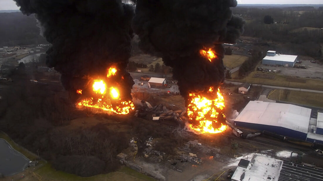 NTSB: After Ohio train derailment, tank cars didn’t need to be blown ...